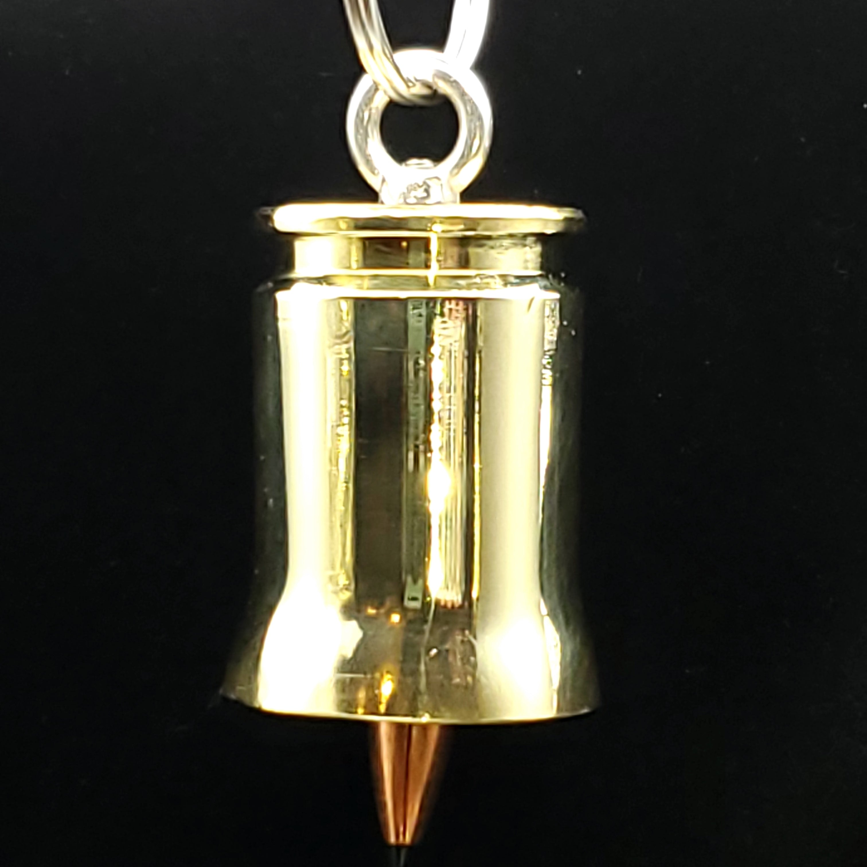 Brass 20mm Cal Defender Bell – 50 Cal Bullet Bells