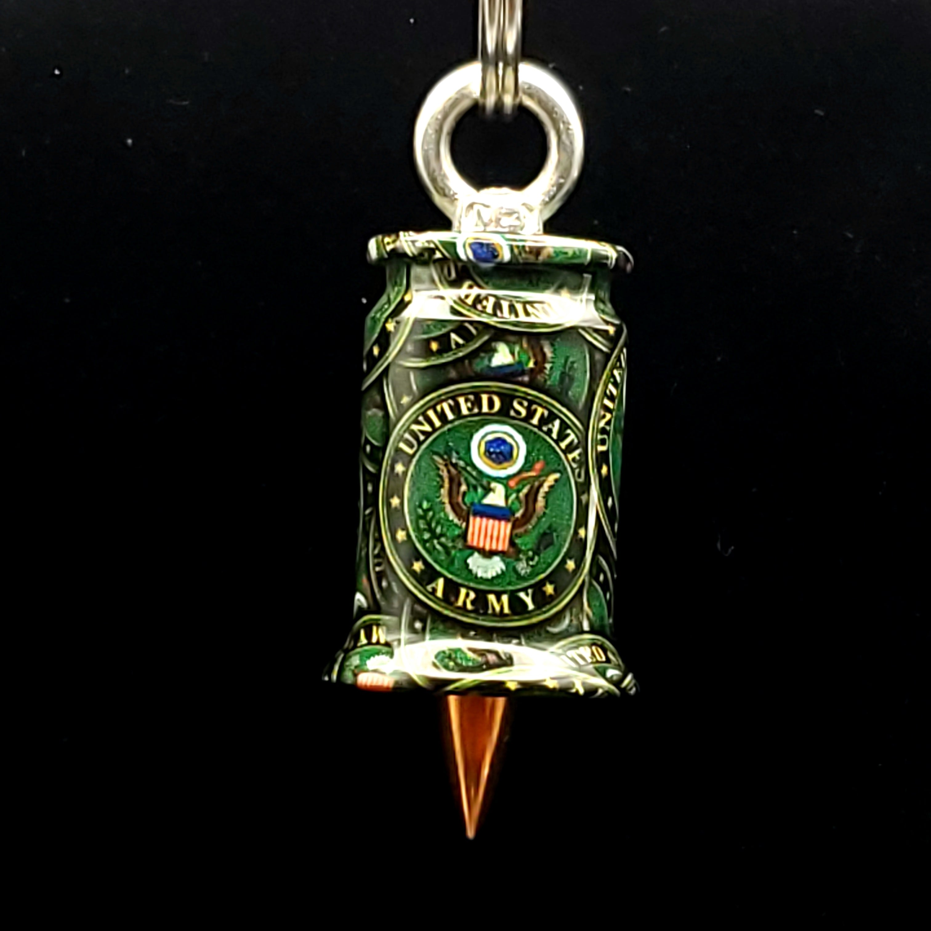 Army .50 Cal Defender Bell – 50 Cal Bullet Bells