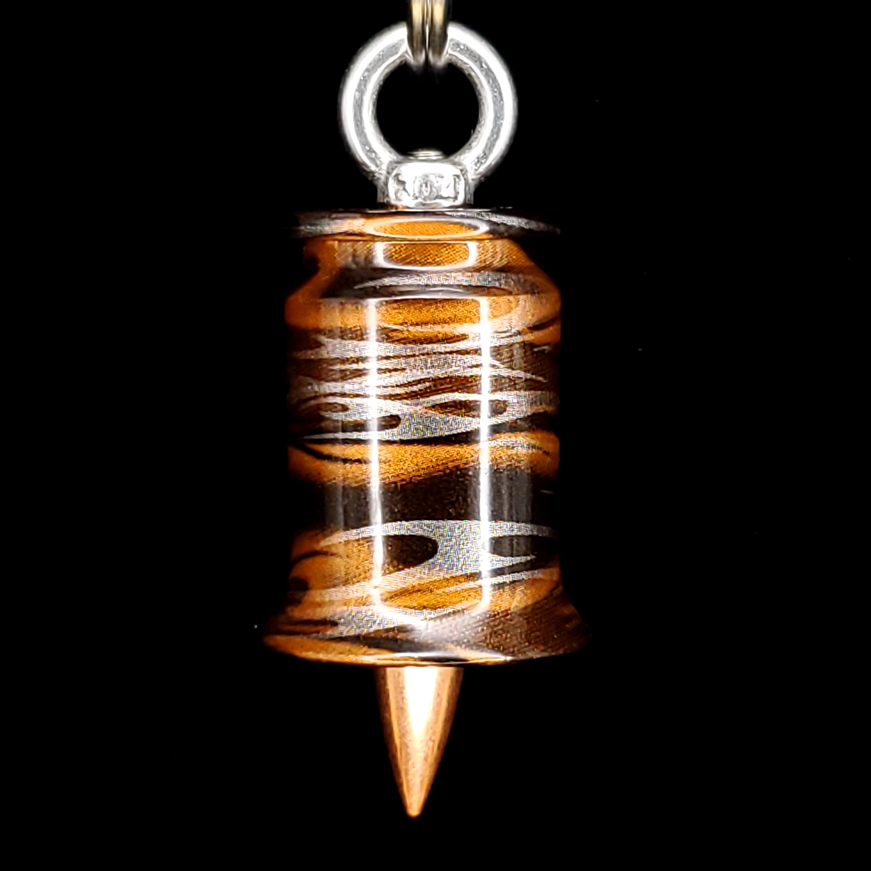 Copper Flames .50 Cal Defender Bell – 50 Cal Bullet Bells