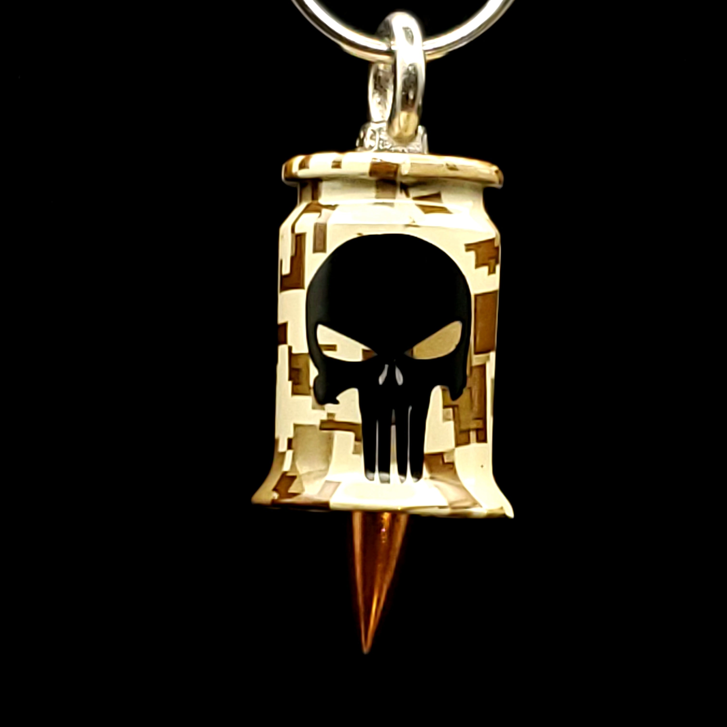 Digital Sand with Punisher .50 Cal Defender Bell – 50 Cal Bullet Bells
