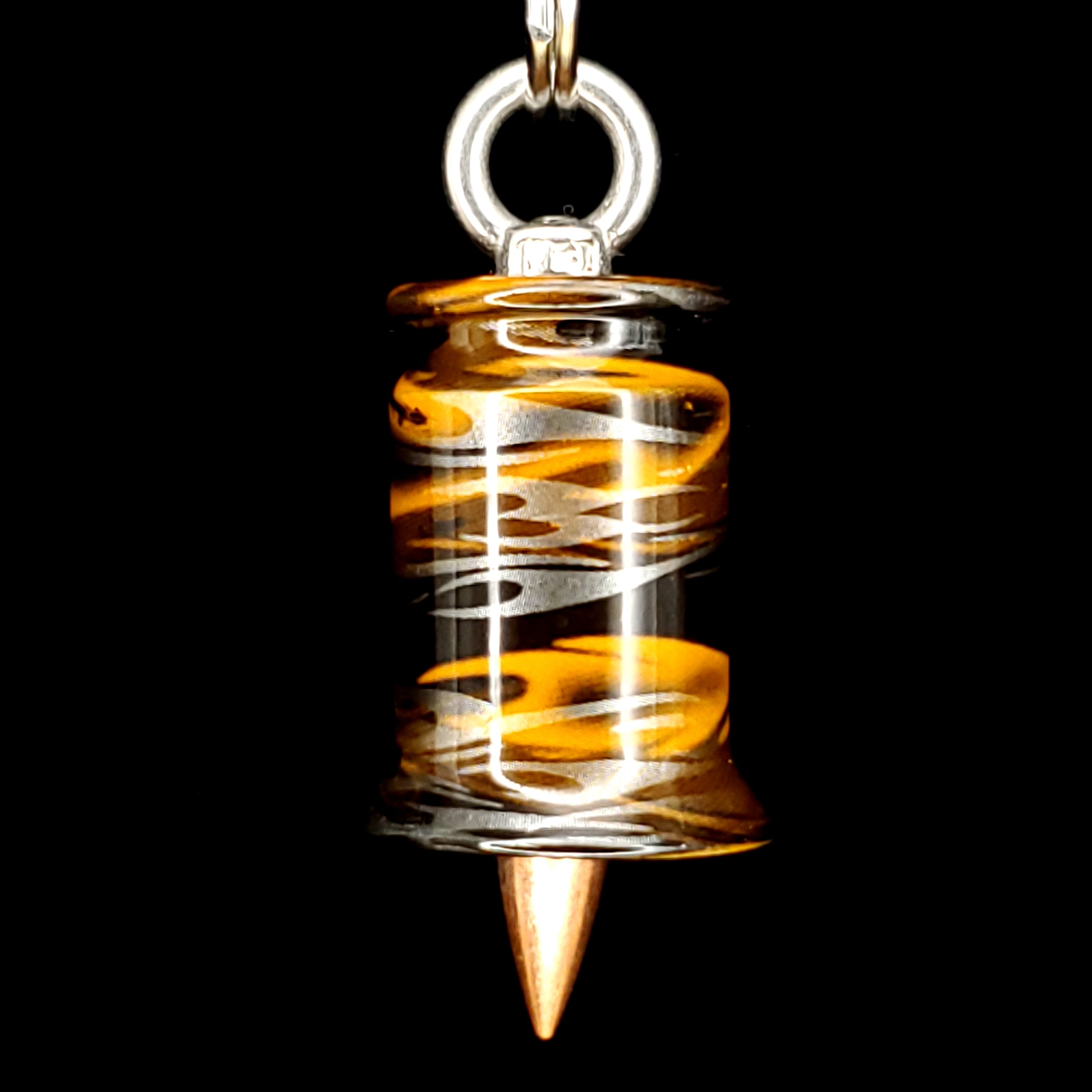 Orange Flames .50 Cal Defender Bell – 50 Cal Bullet Bells